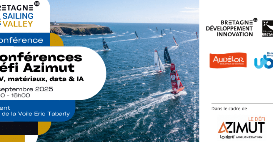 AGENDA. Matériaux et data au menu des conférences du défi Azimut le 19 Septembre 2025 à Lorient