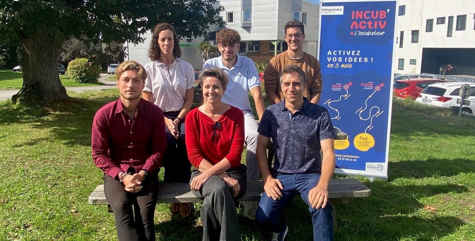 À Vannes, les six nouveaux candidats d’Incub’Activ ont fait leur rentrée